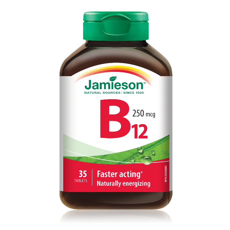 JAMIESON ВИТАМИН Б12 250 мцг x 35 tbl