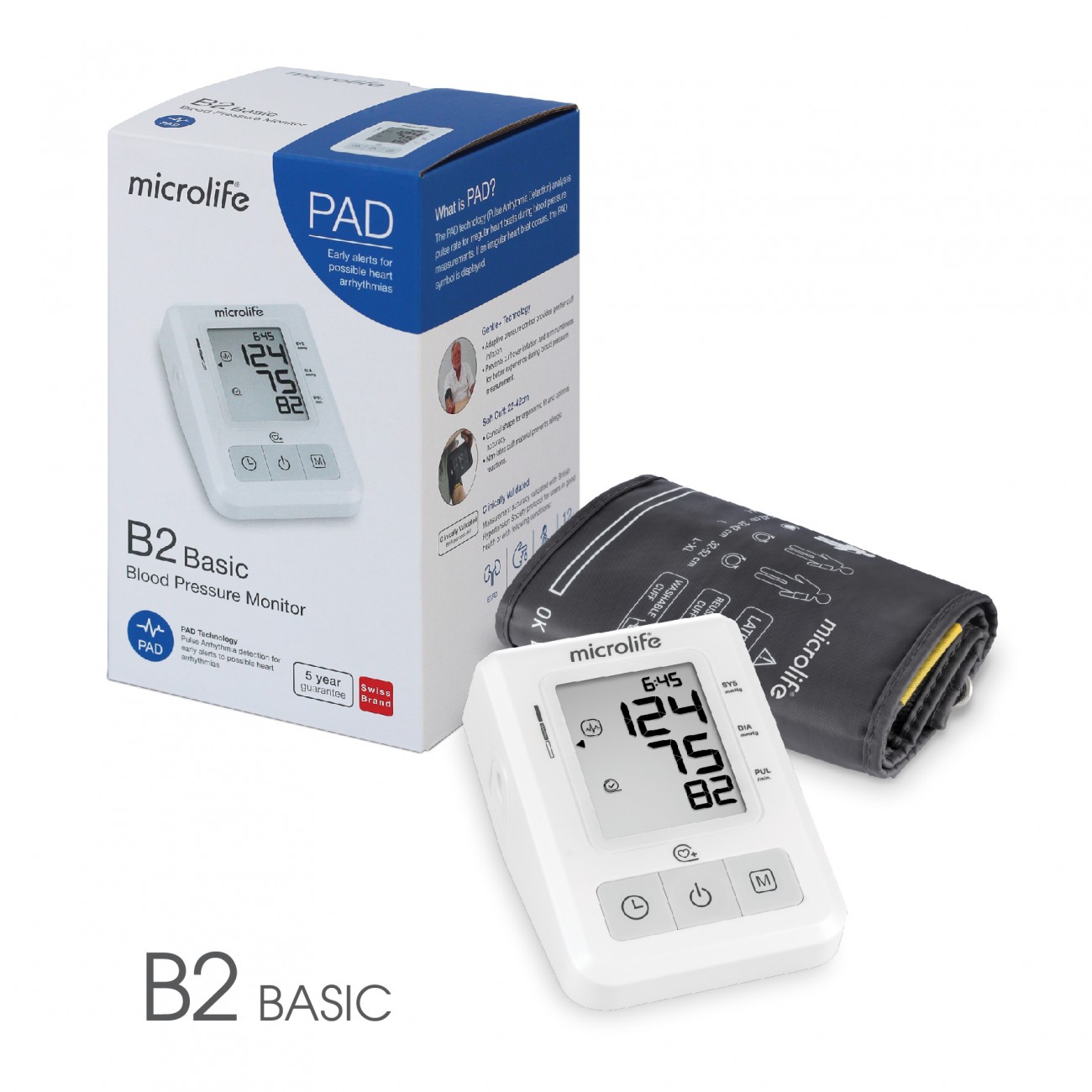 MICROLIFE BP B2 basic PAD 4G