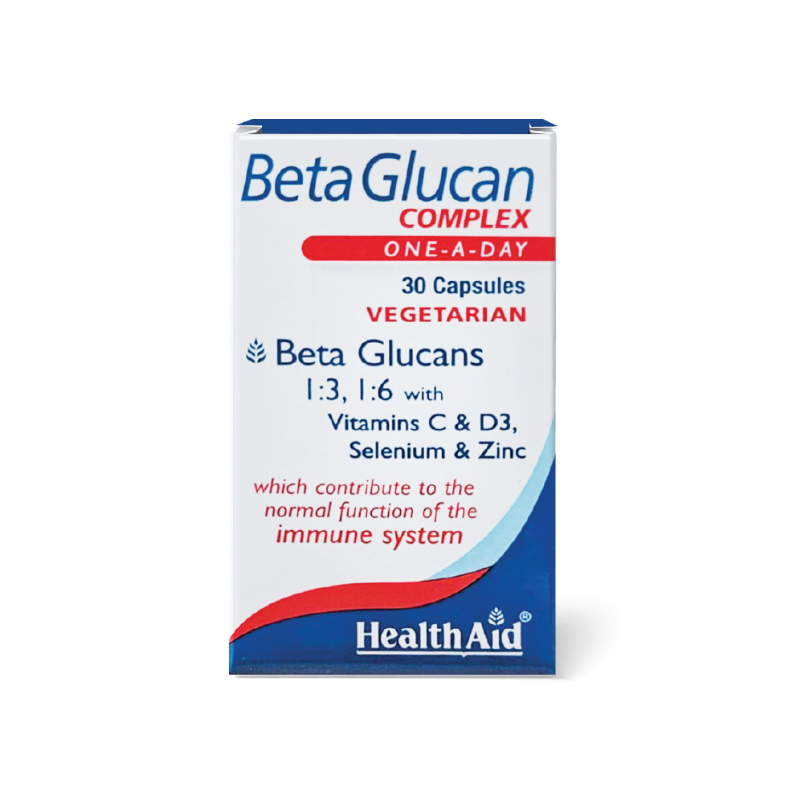 HealthAid Beta Glucan Complex капсули x 30